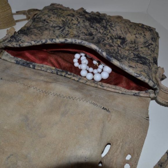 Hippie On The Floor | Bags | Distressed Camouflage Deer Hide Antler ...